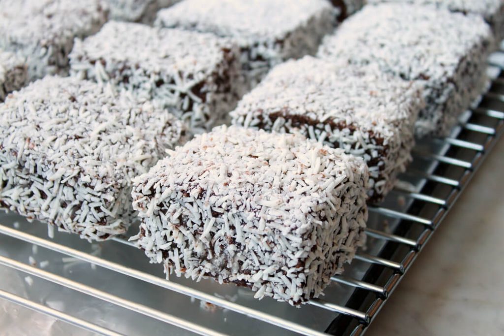 The Classic Australian Lamington - Dish 'n' the Kitchen