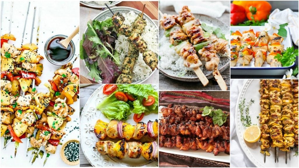 20 Barbecue Chicken Skewer Recipes - Dish 'n' the Kitchen