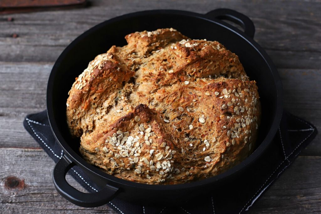 Cheesy Cheddar Stout Soda Bread - Dish 'n' the Kitchen