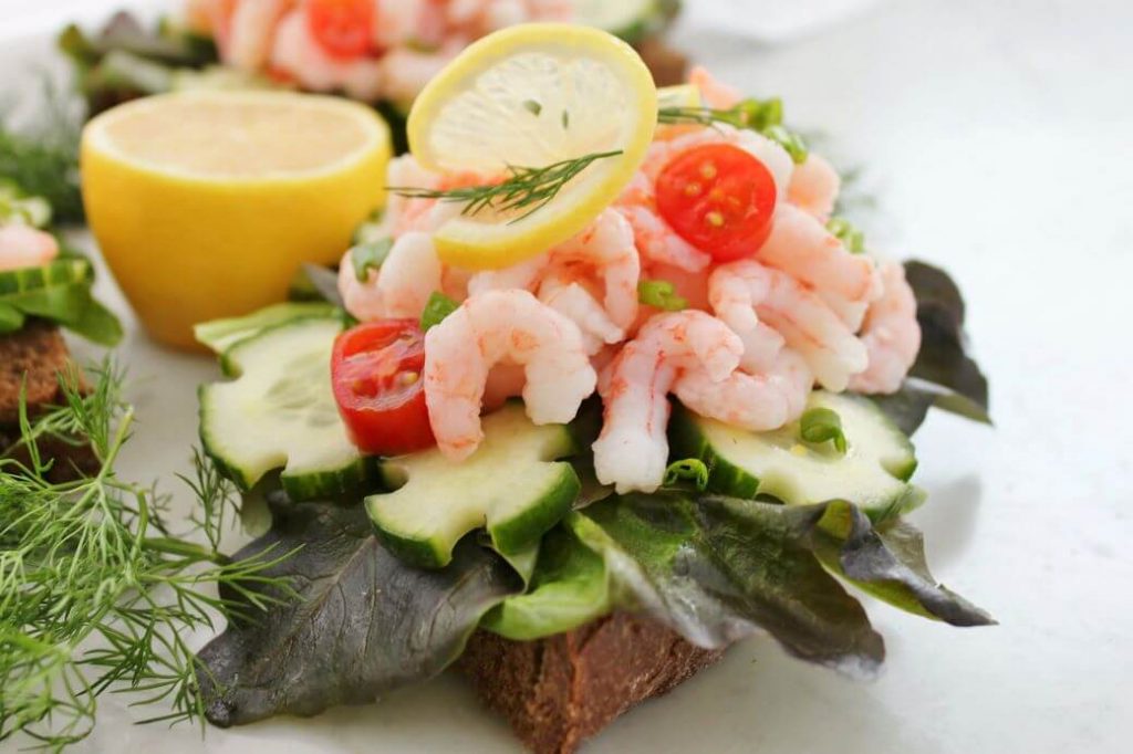 Raksmorgras Swedish Shrimp Sandwich Recipe