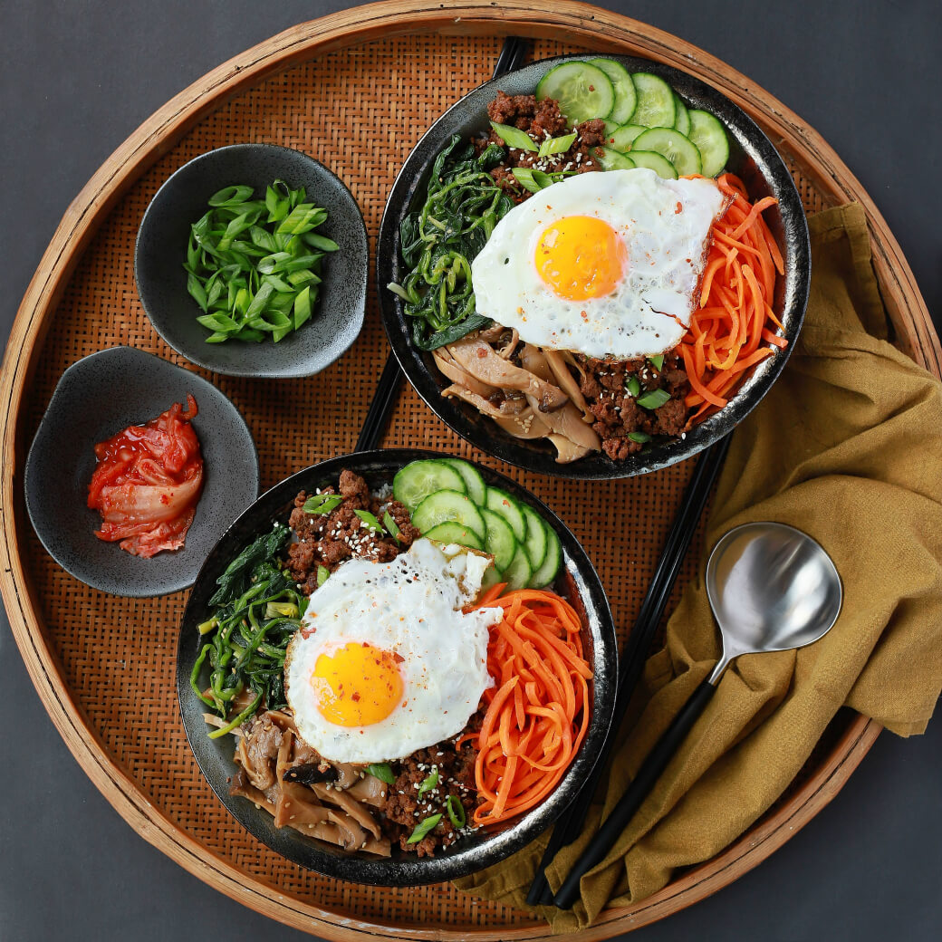 Beef Bibimbap (Korean Rice Bowl) - Dish 'n' the Kitchen