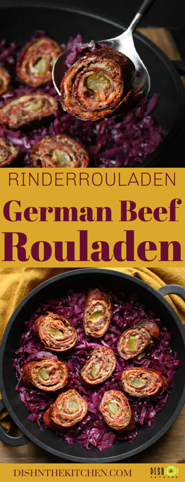 German Beef Rouladen (Rinderrouladen) - Dish 'n' the Kitchen