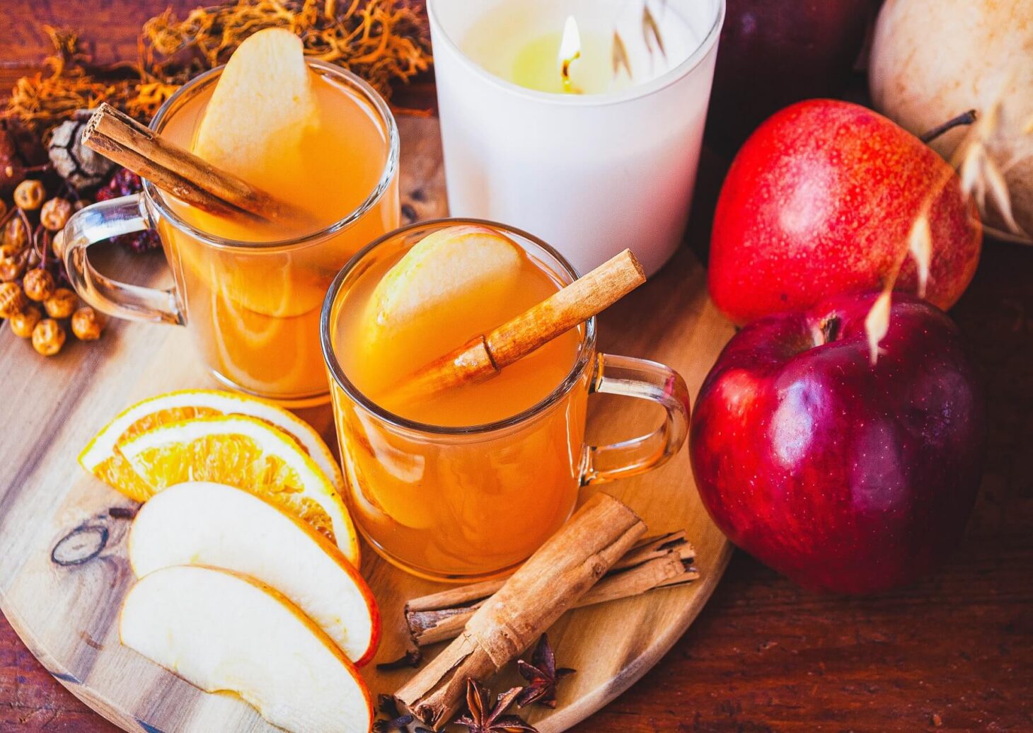 Homemade Hot Apple Cider - Dish 'n' the Kitchen