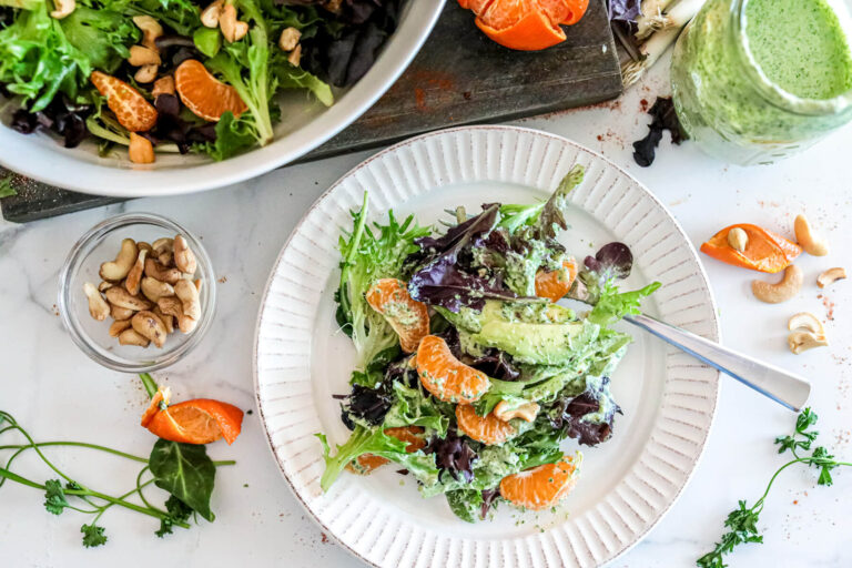Spring Mix Salad - Dish 'n' the Kitchen
