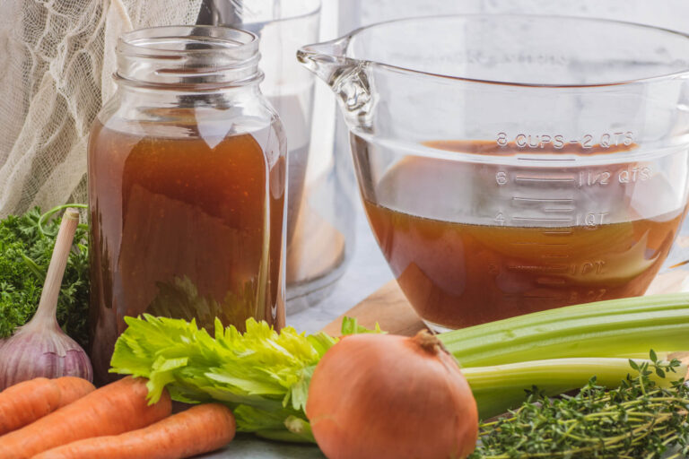 How to Make Beef Stock - Dish 'n' the Kitchen