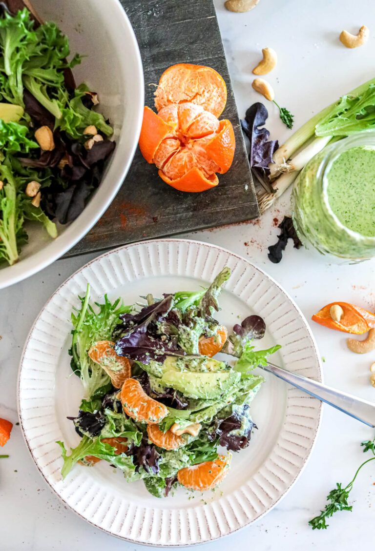 Spring Mix Salad - Dish 'n' the Kitchen