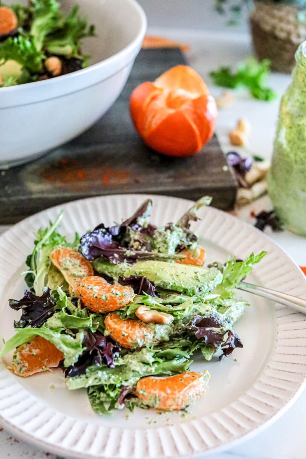 Spring Mix Salad - Dish 'n' the Kitchen
