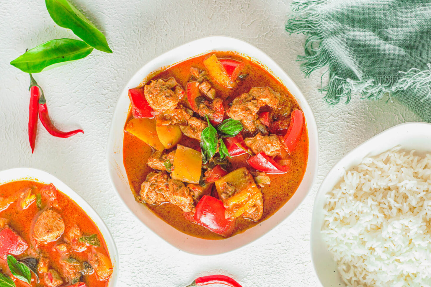 Panang Chicken Curry - Dish 'n' the Kitchen