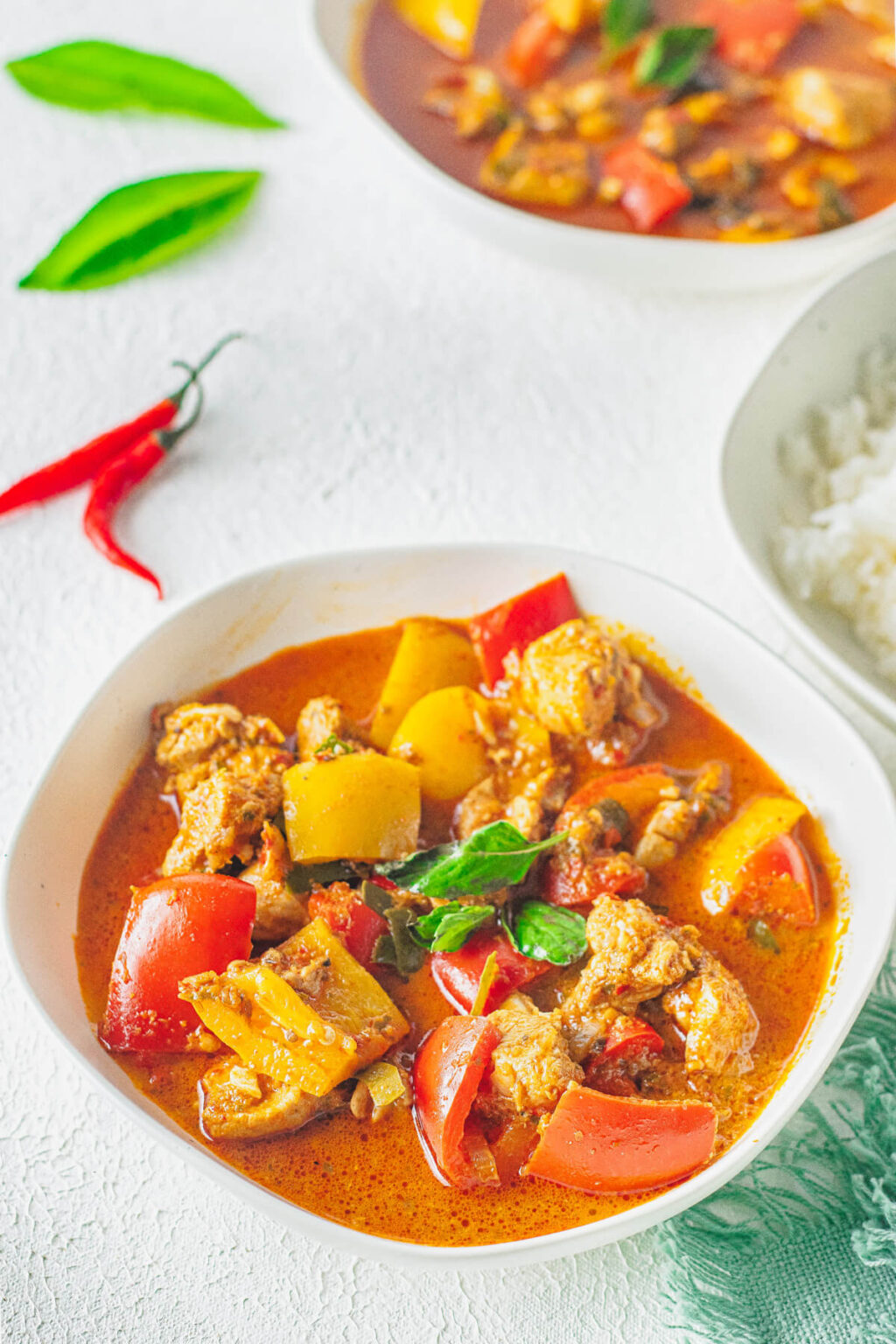 Panang Chicken Curry - Dish 'n' the Kitchen