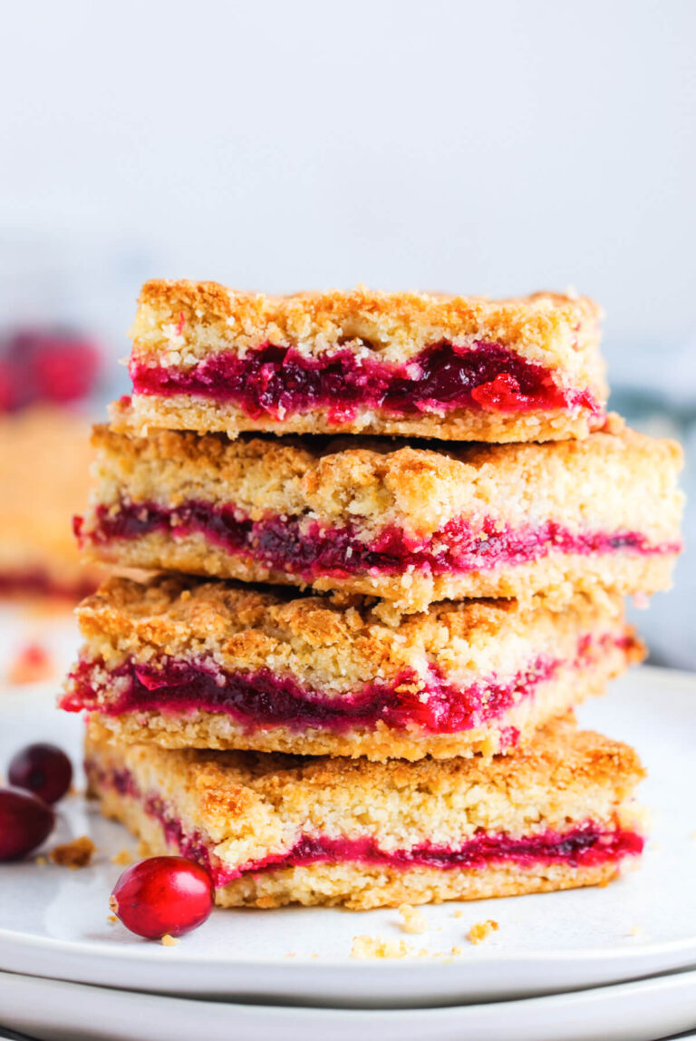 Cranberry Bars - Dish 'n' the Kitchen