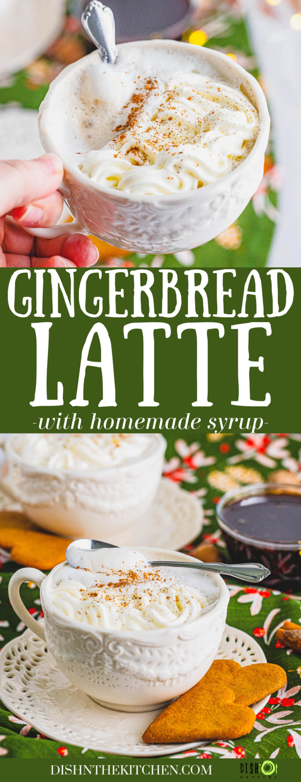 Gingerbread Latte at Home - Dish 'n' the Kitchen