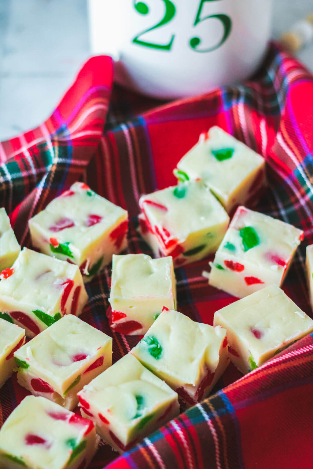 Easy Gumdrop Fudge - Dish 'n' the Kitchen