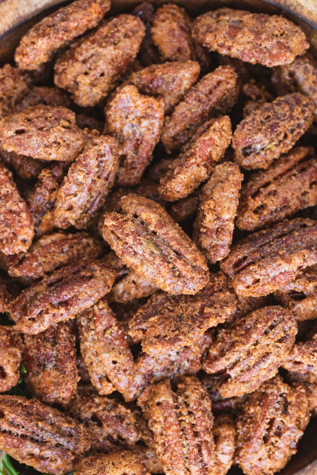 Sweet and Savory Candied Pecans - Dish 'n' the Kitchen