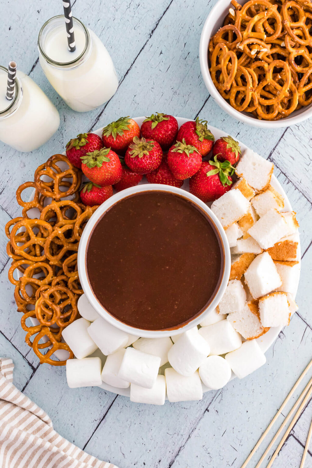 Chocolate Fondue (for Two) - Dish 'n' the Kitchen