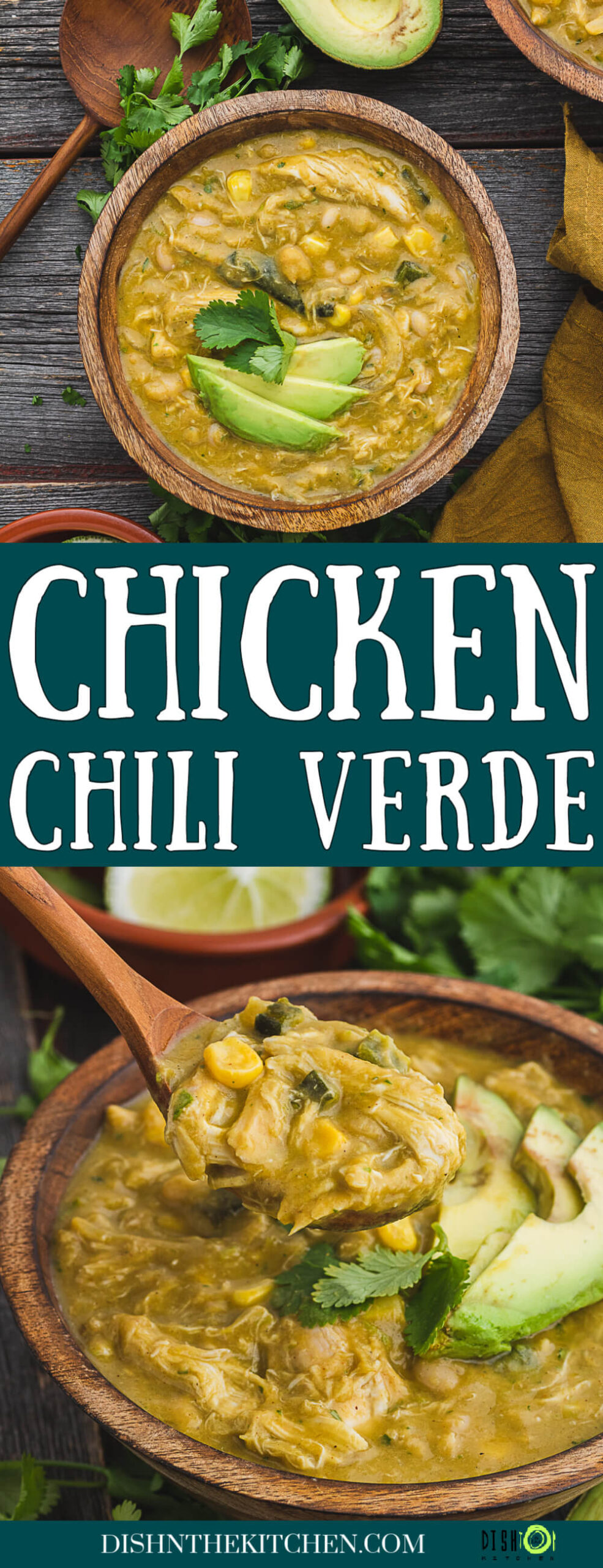 Chicken Chili Verde - Dish 'n' the Kitchen