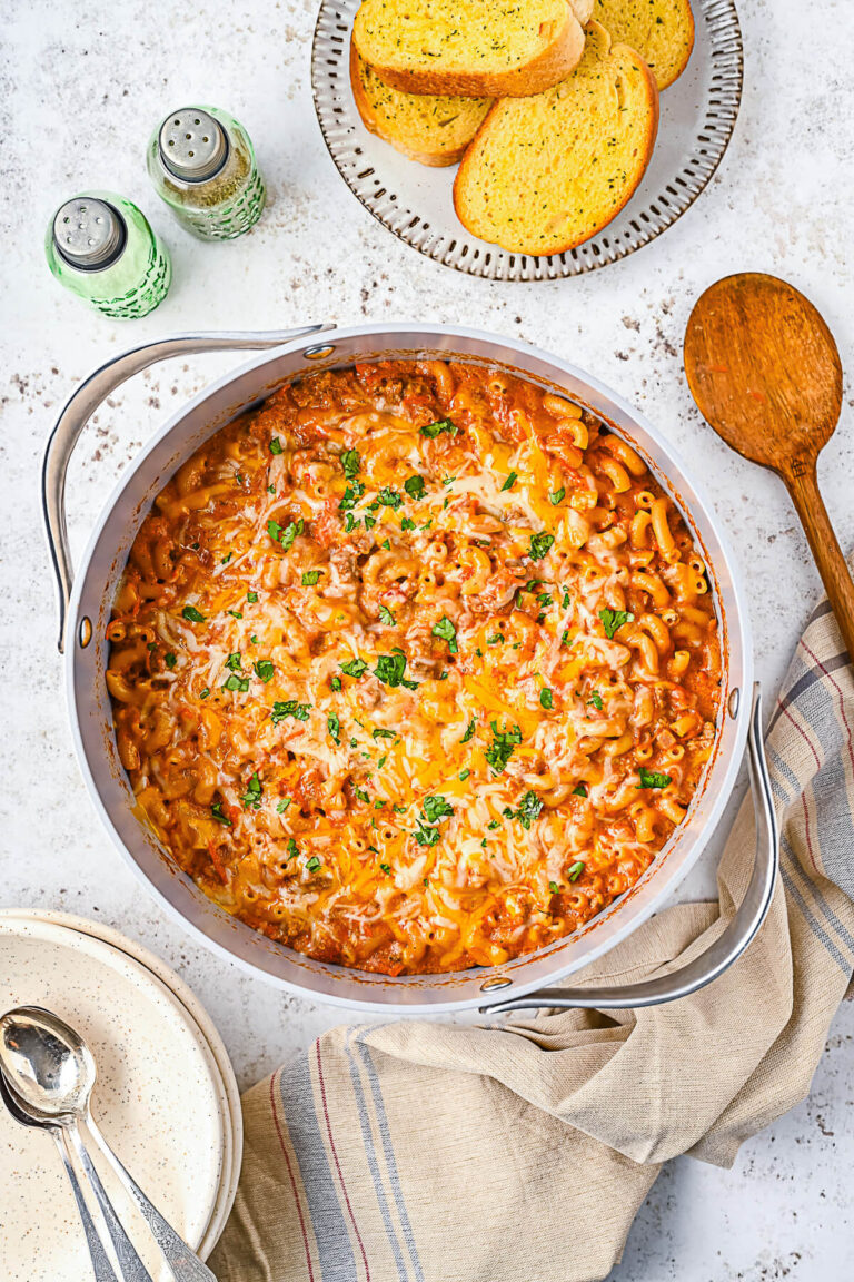 Homemade Hamburger Helper - Dish 'n' the Kitchen