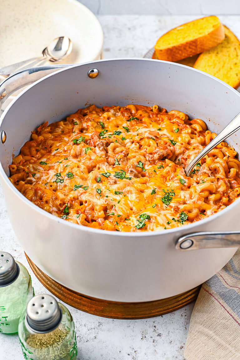 Homemade Hamburger Helper - Dish 'n' the Kitchen