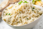 Fragrant Ginger Rice - Dish 'n' the Kitchen
