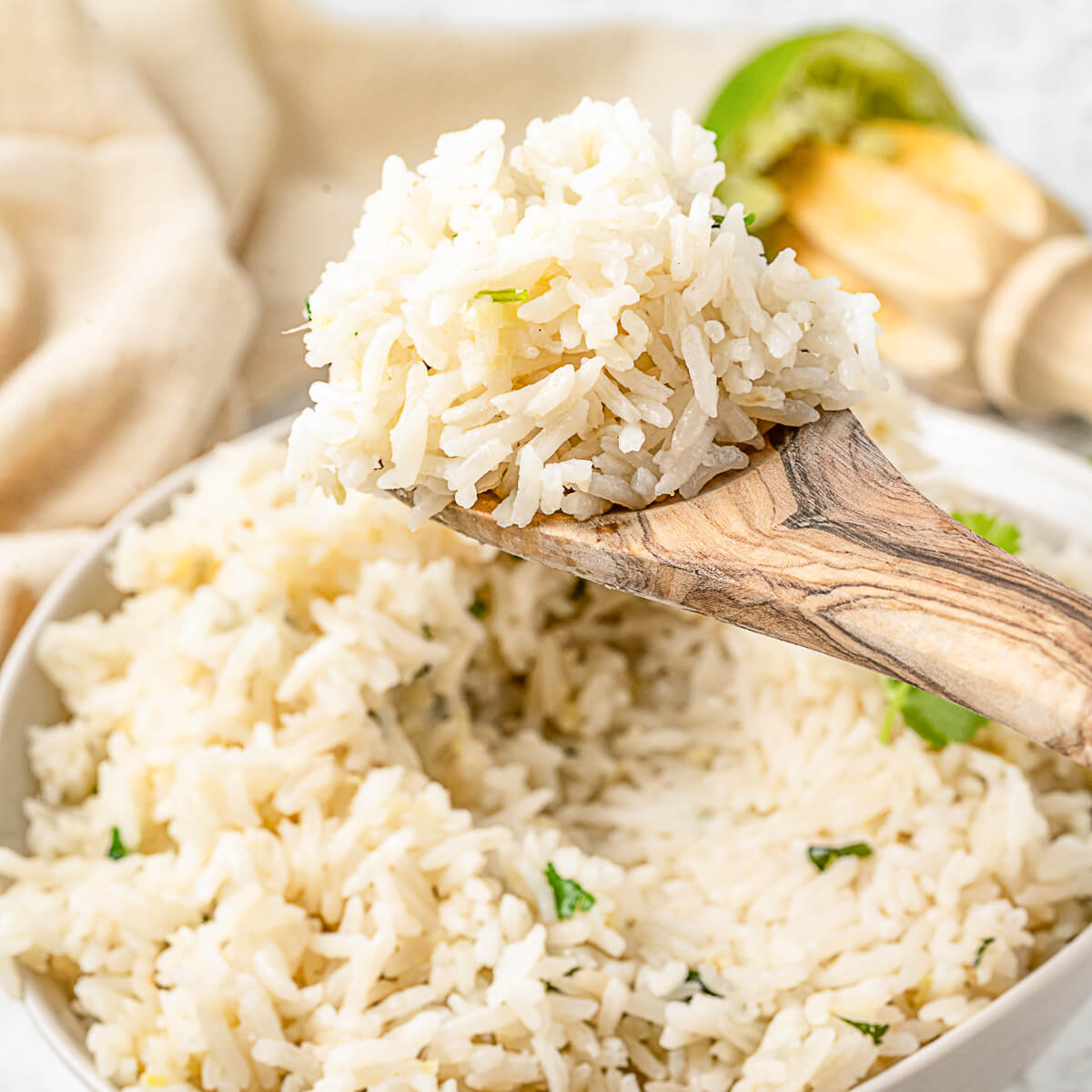 Fragrant Ginger Rice - Dish 'n' the Kitchen