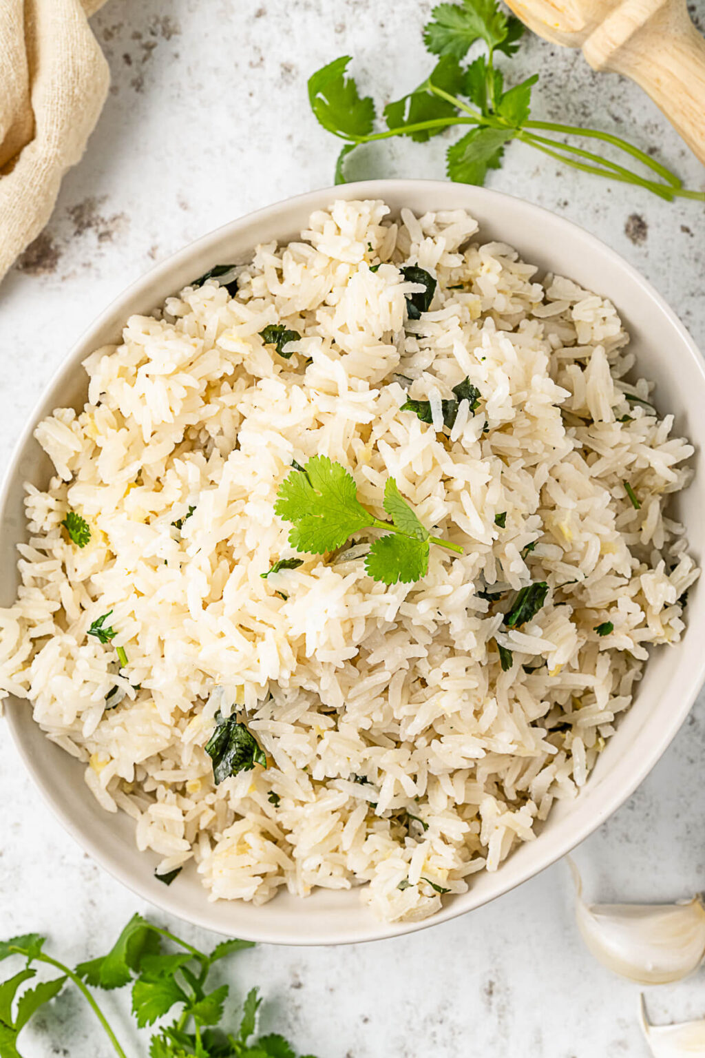 Fragrant Ginger Rice - Dish 'n' the Kitchen