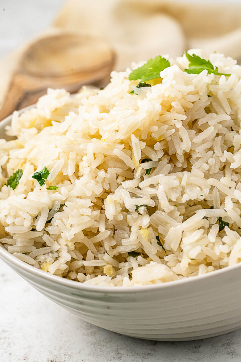 Fragrant Ginger Rice - Dish 'n' the Kitchen