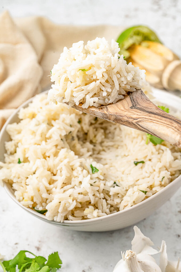 Fragrant Ginger Rice - Dish 'n' the Kitchen