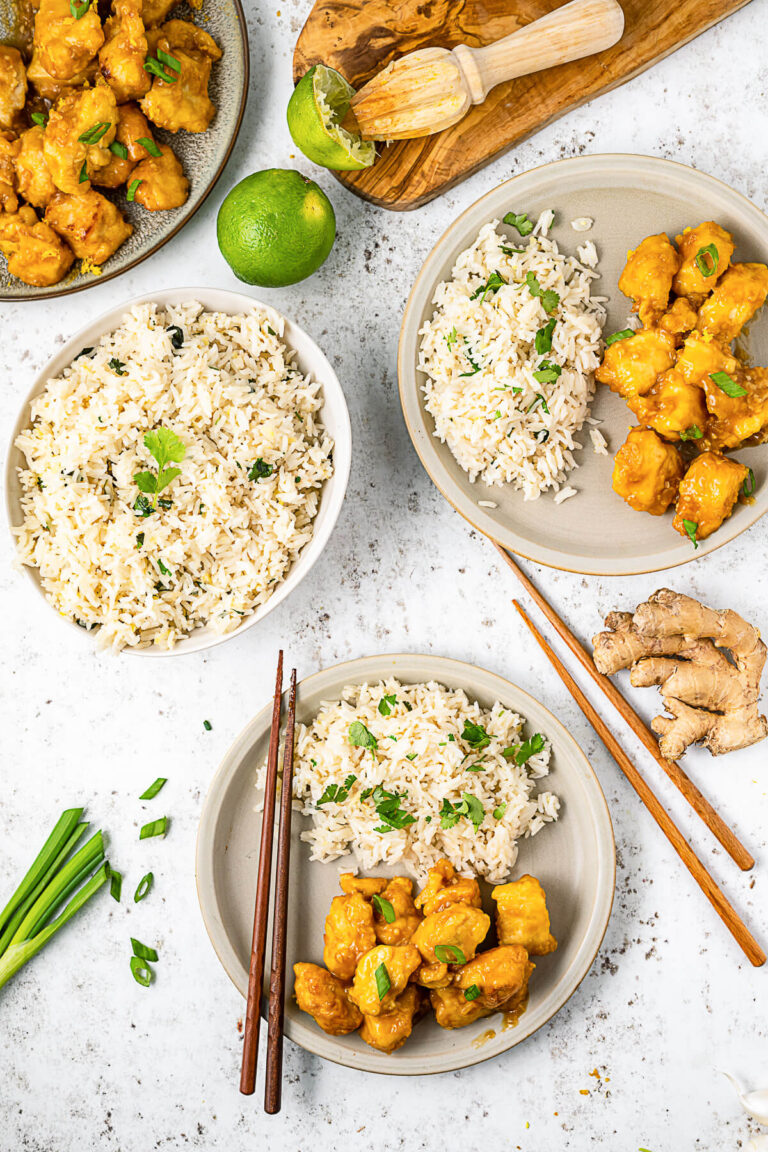 Fragrant Ginger Rice - Dish 'n' the Kitchen