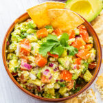 Chunky Avocado Salsa with Cotija Cheese - Dish 'n' the Kitchen