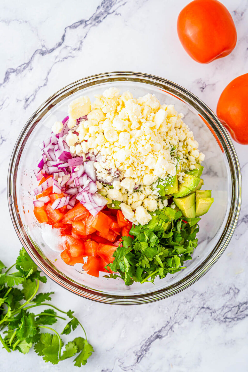 Chunky Avocado Salsa with Cotija Cheese - Dish 'n' the Kitchen