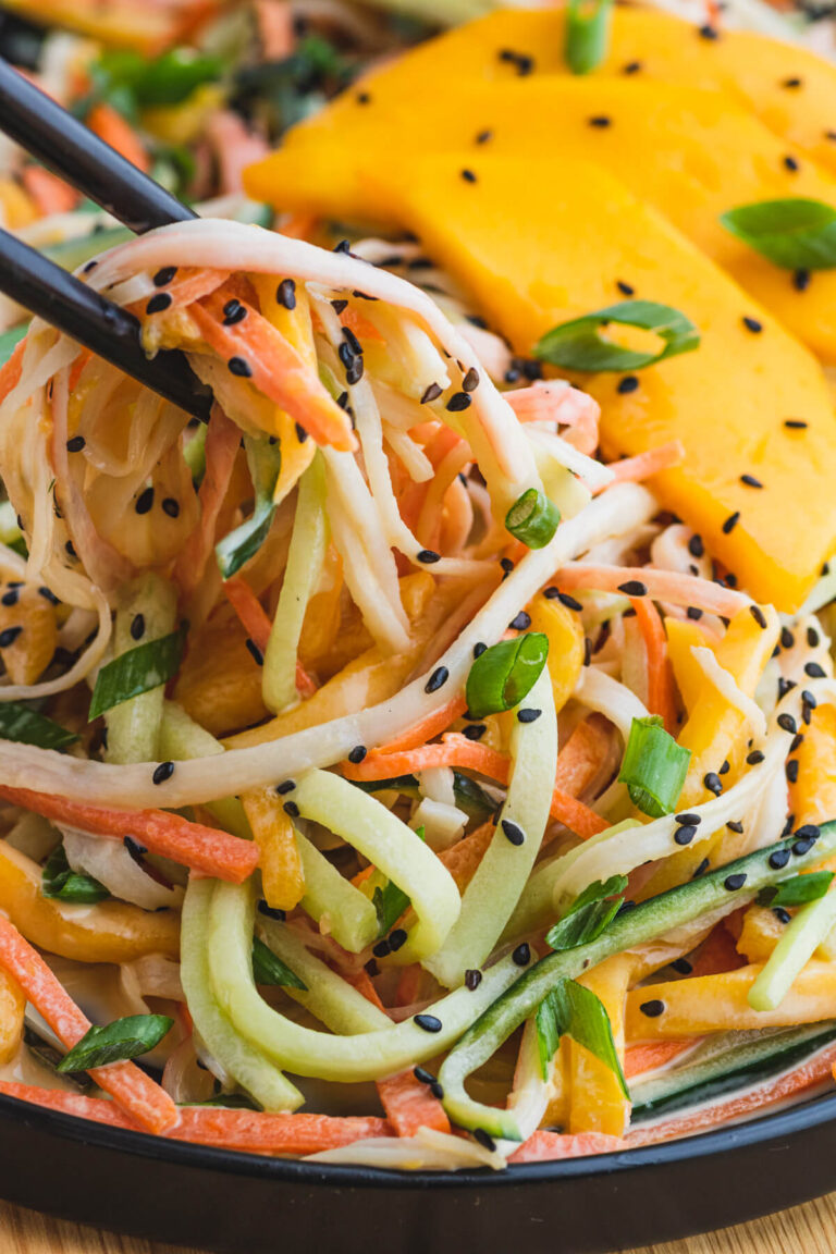Kani Salad with Mango - Dish 'n' the Kitchen