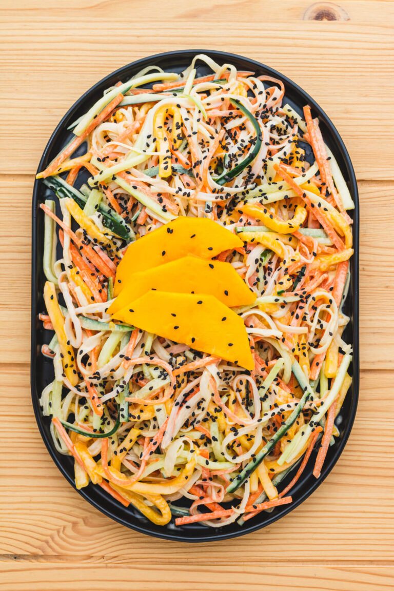 Kani Salad with Mango - Dish 'n' the Kitchen