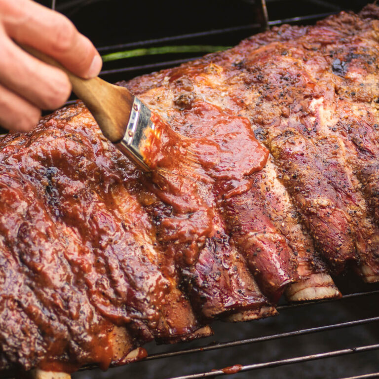 Saucy Smoked Beef Ribs - Dish 'n' the Kitchen