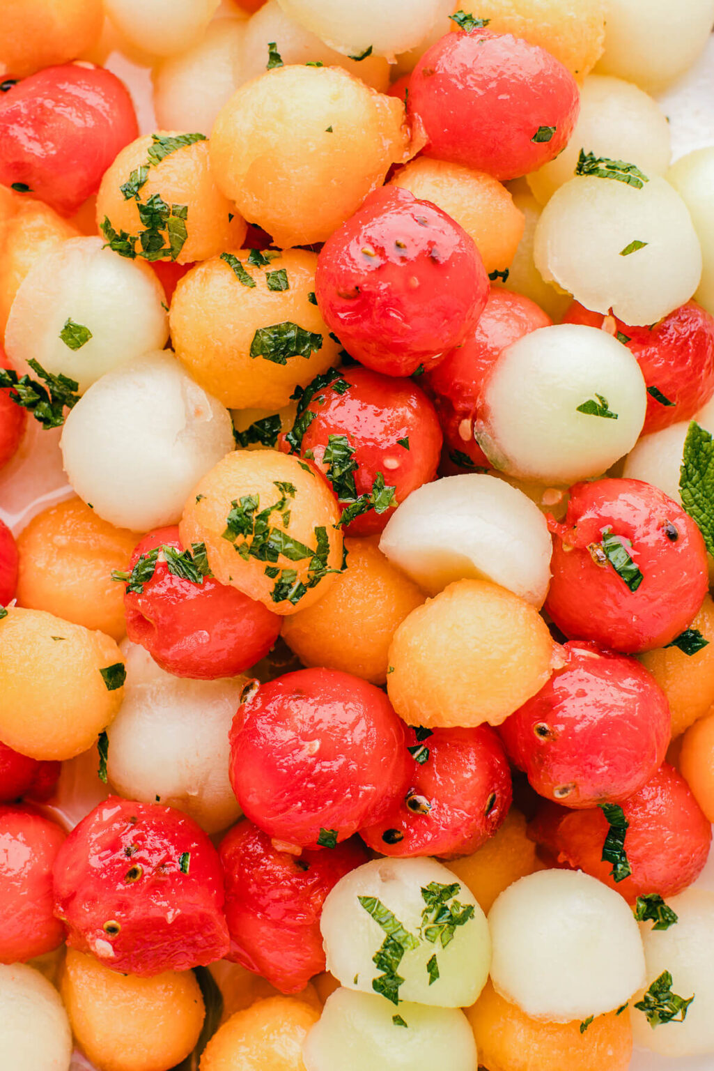 Summer Melon Salad - Dish 'n' the Kitchen