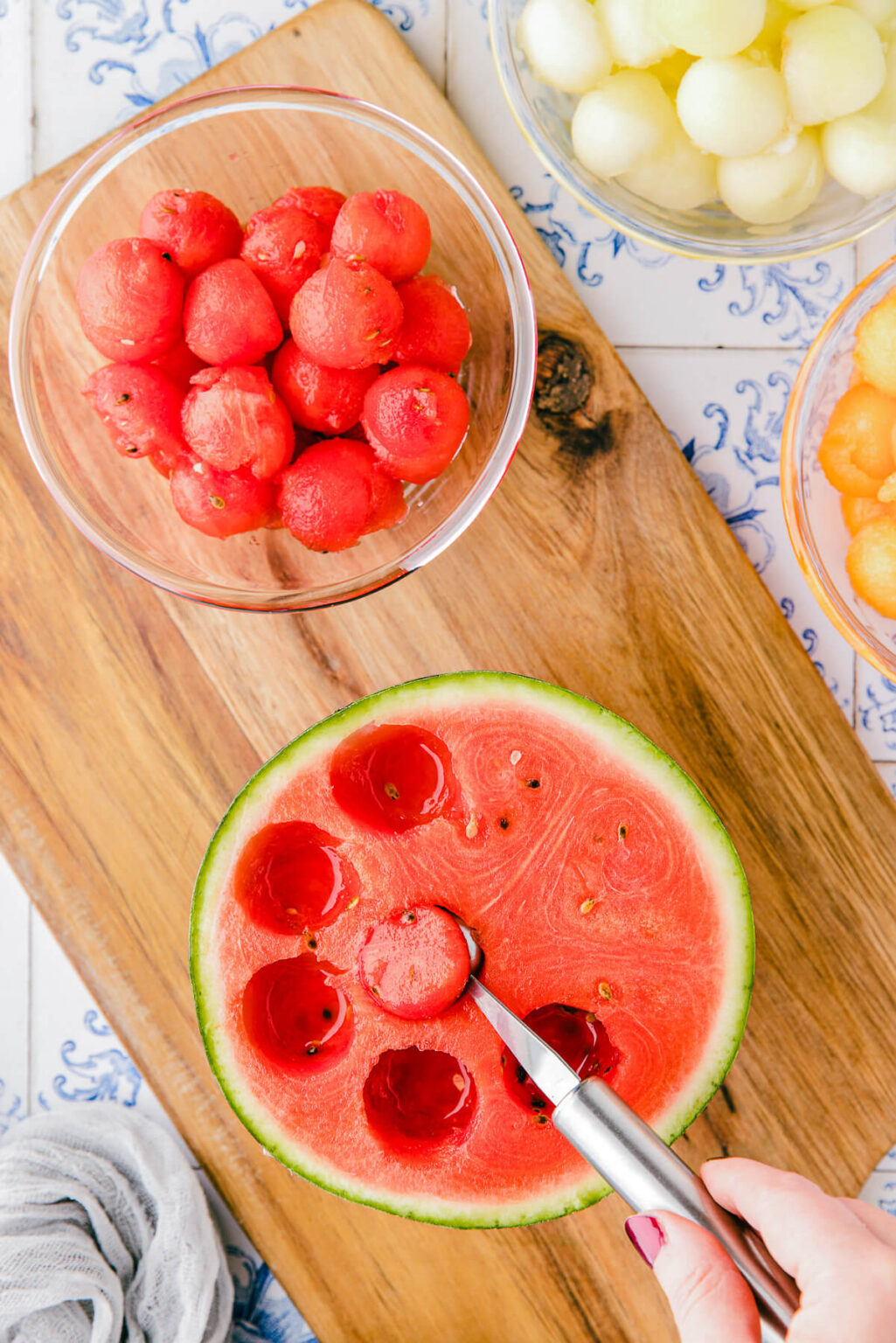 Summer Melon Salad - Dish 'n' the Kitchen