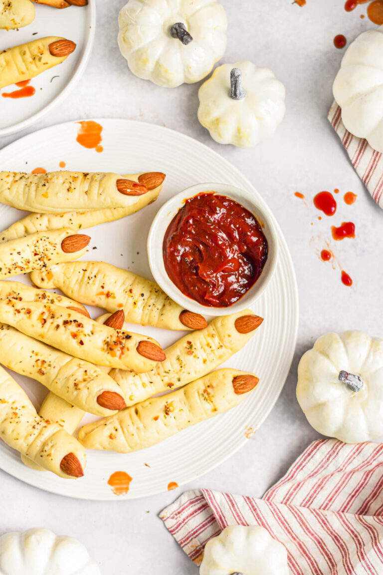 Witch Finger Italian Breadsticks - Dish 'n' the Kitchen