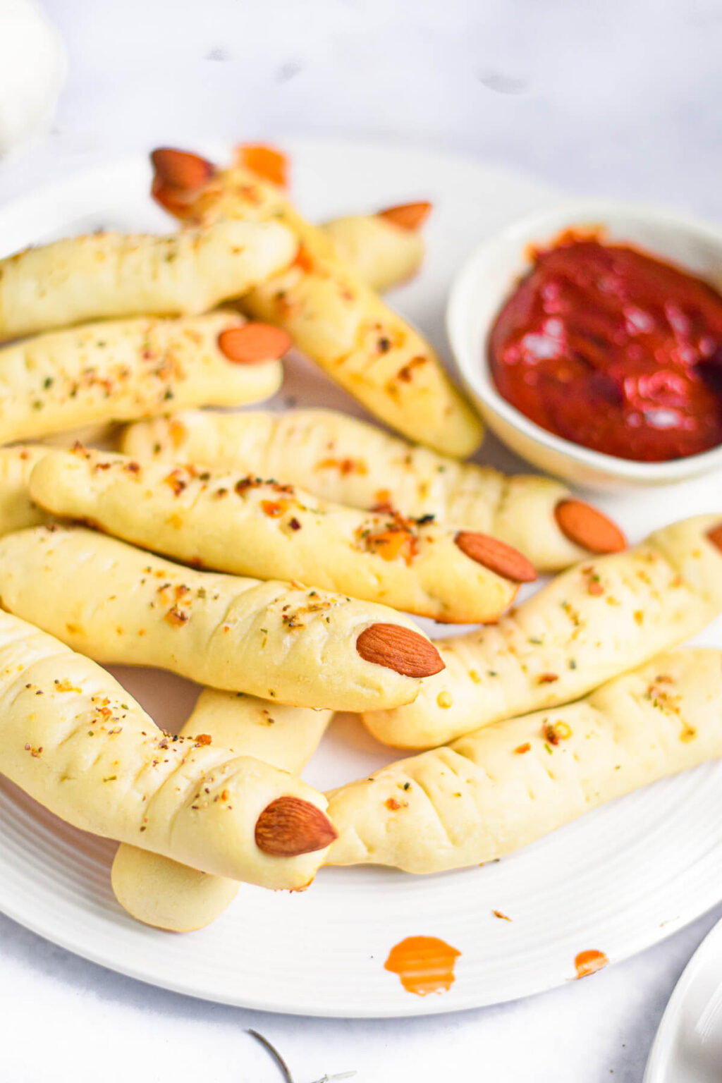 Witch Finger Italian Breadsticks - Dish 'n' the Kitchen