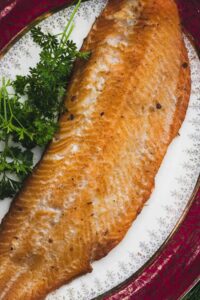 Brined Smoked Trout - Dish 'n' the Kitchen