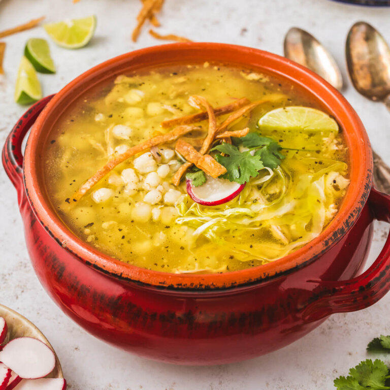 Perfect Pozole Blanco - Dish 'n' the Kitchen
