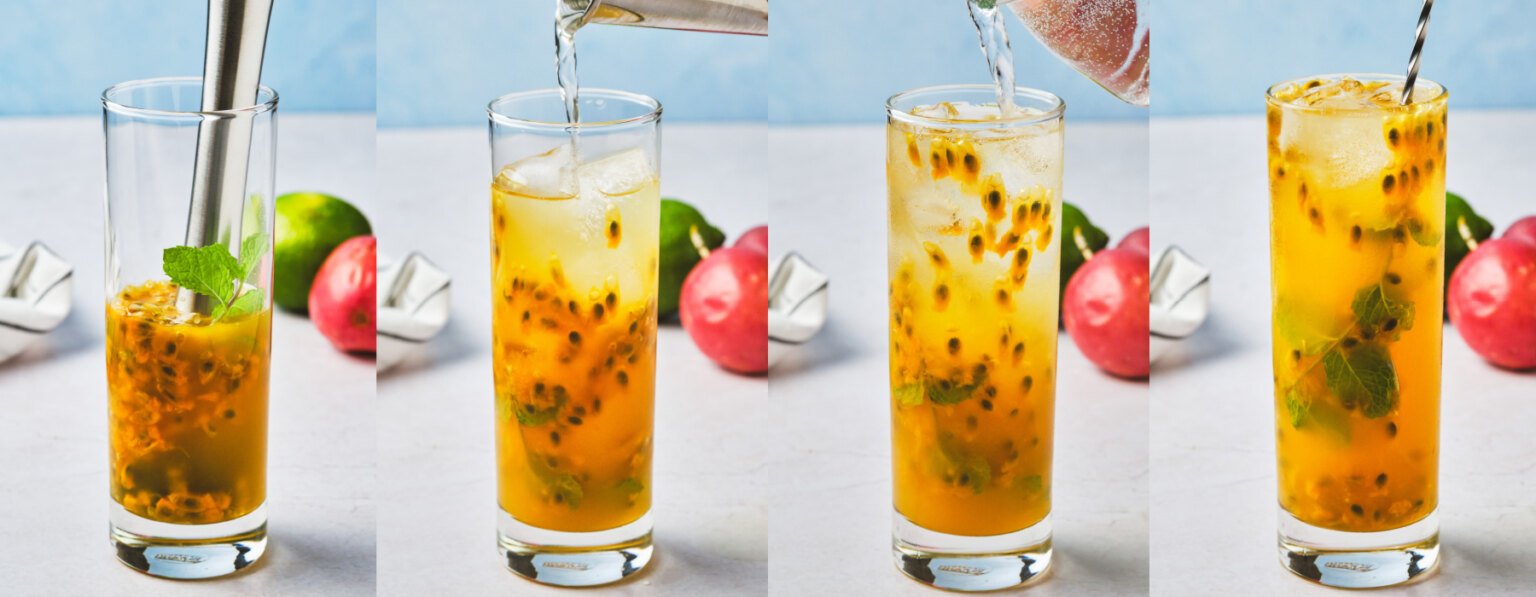 Passion Fruit Mojito - Dish 'n' the Kitchen