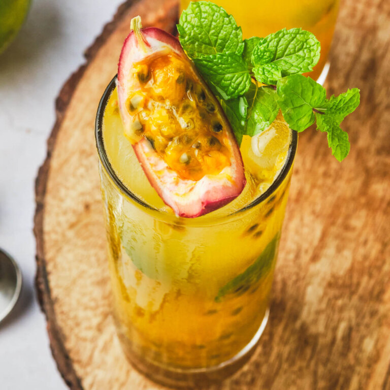 Passion Fruit Mojito - Dish 'n' the Kitchen
