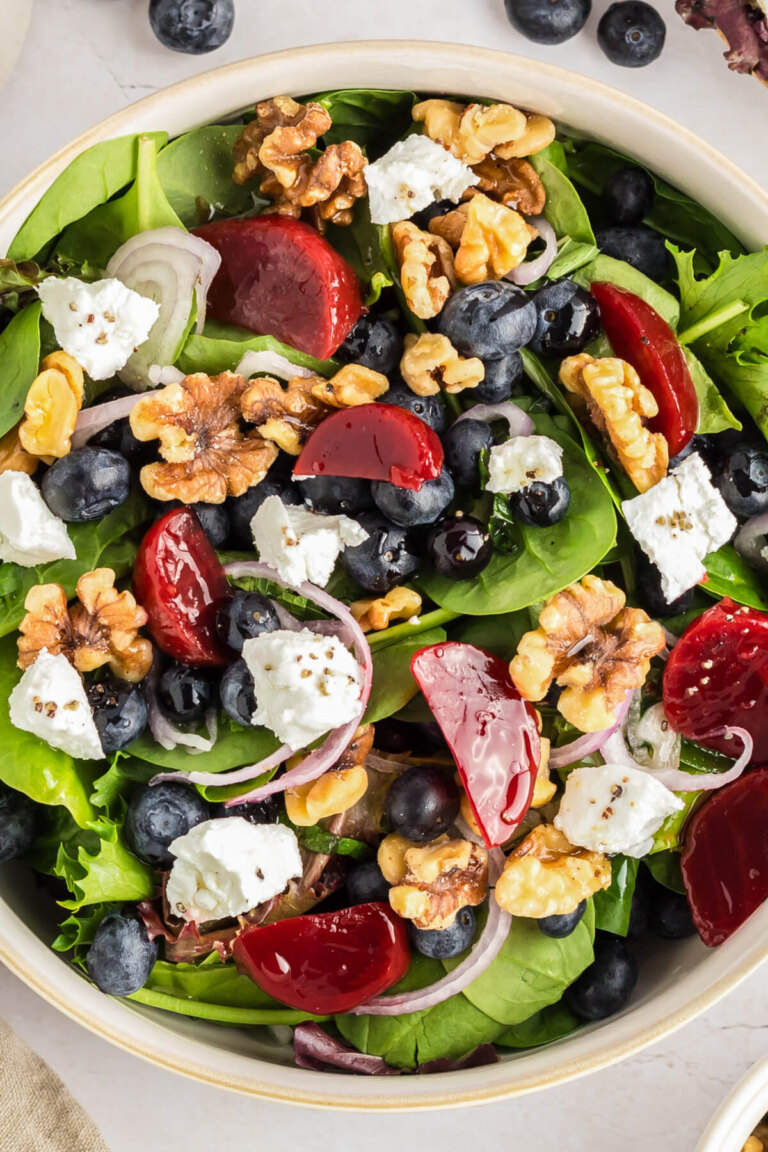 Gorgeous Goat Cheese Salad - Dish 'n' the Kitchen