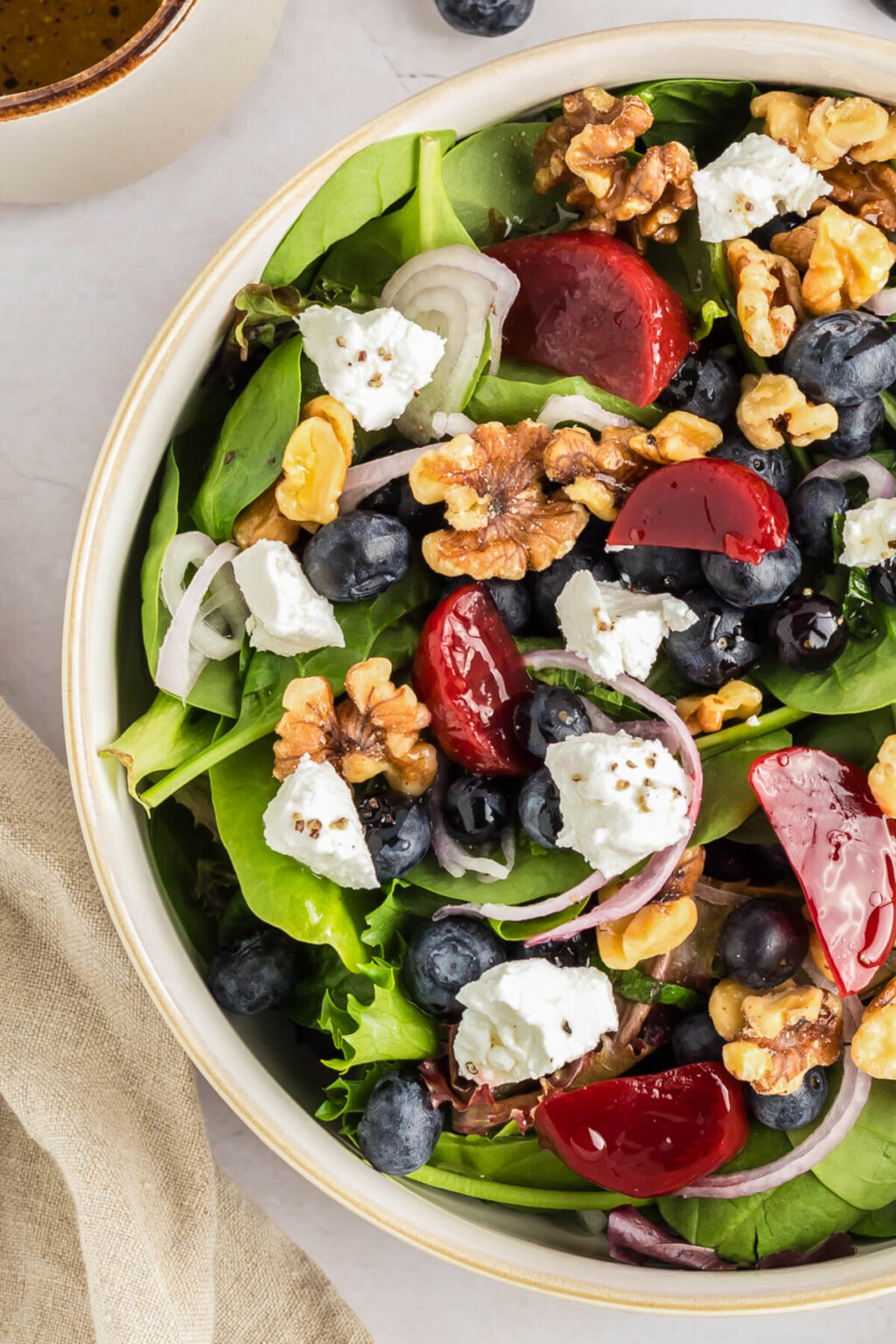 Gorgeous Goat Cheese Salad - Dish 'n' the Kitchen