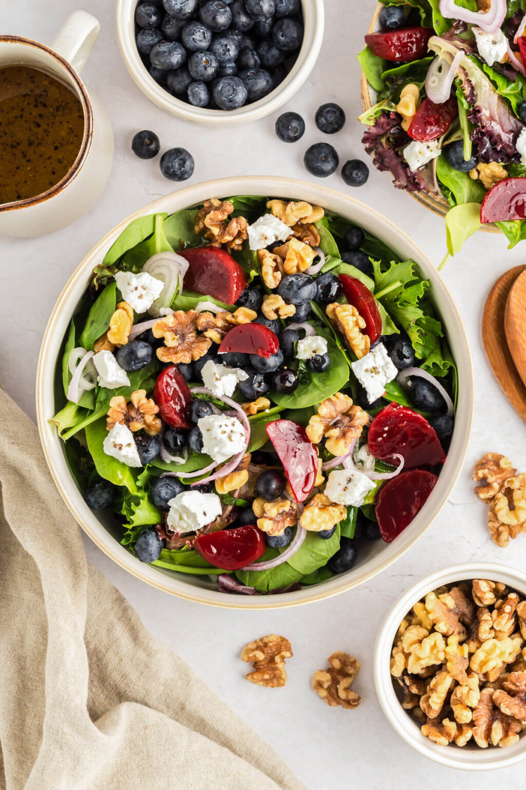 Gorgeous Goat Cheese Salad - Dish 'n' the Kitchen