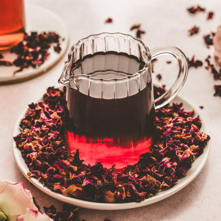 How to Make Rose Simple Syrup - Dish 'n' the Kitchen