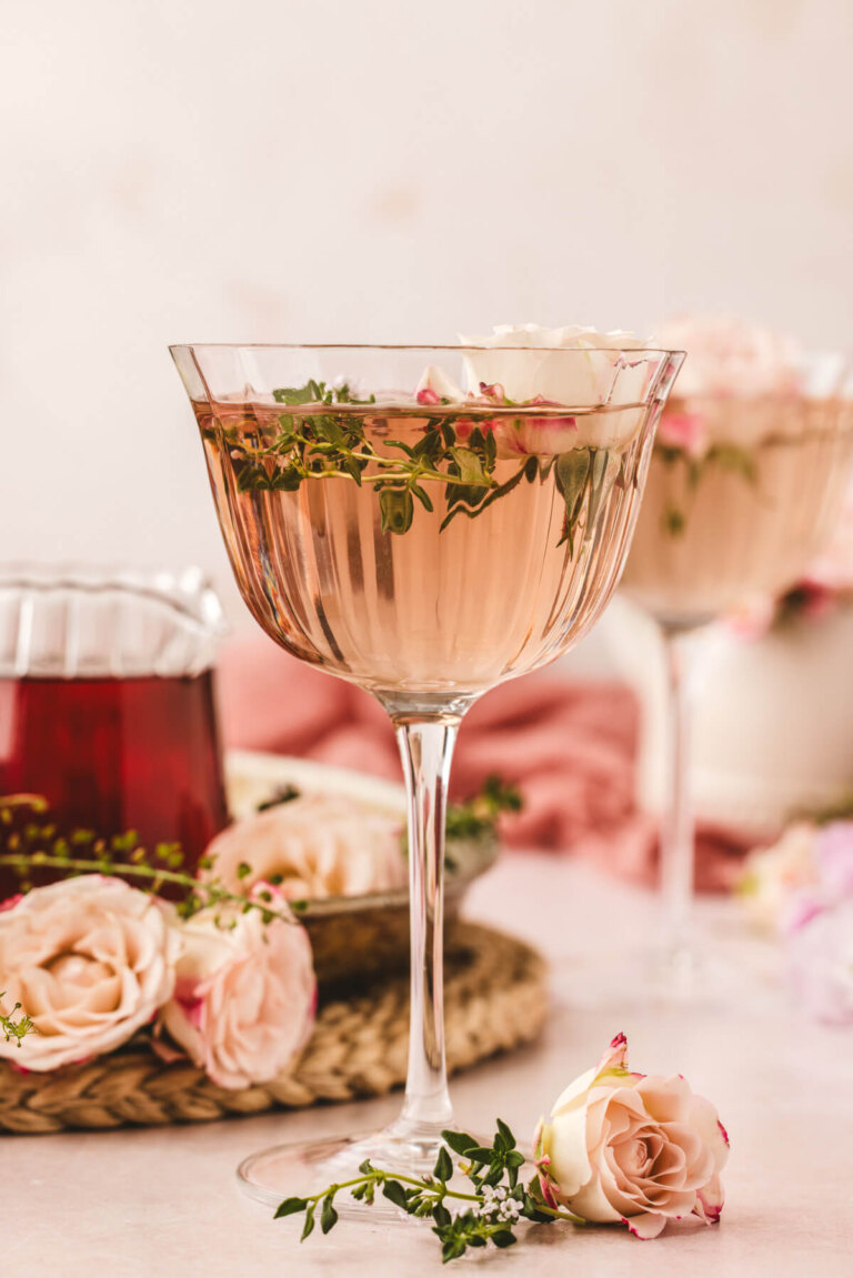 How to Make Rose Simple Syrup - Dish 'n' the Kitchen