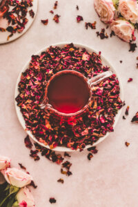 How to Make Rose Simple Syrup - Dish 'n' the Kitchen