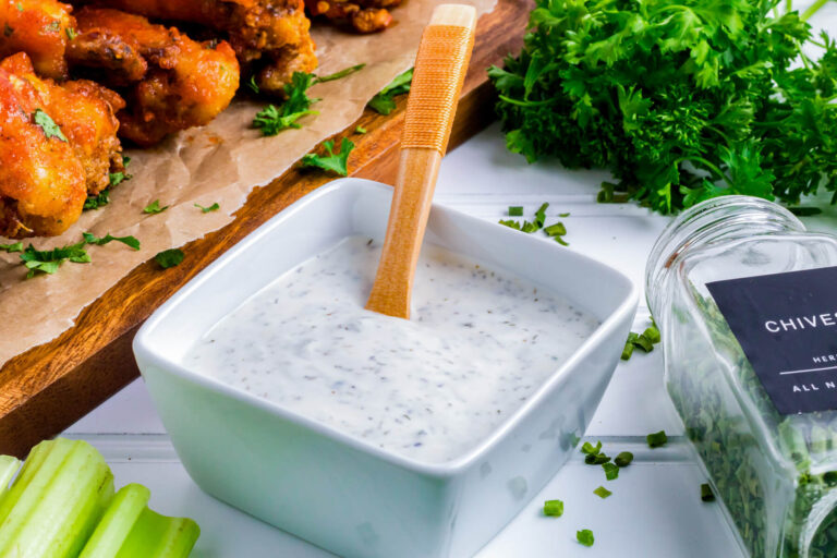 Homemade Ranch Dip - Dish 'n' the Kitchen