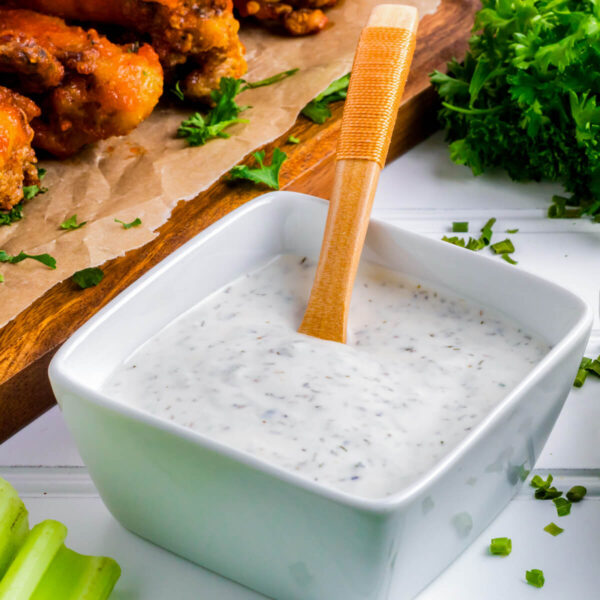 Homemade Ranch Dip - Dish 'n' the Kitchen