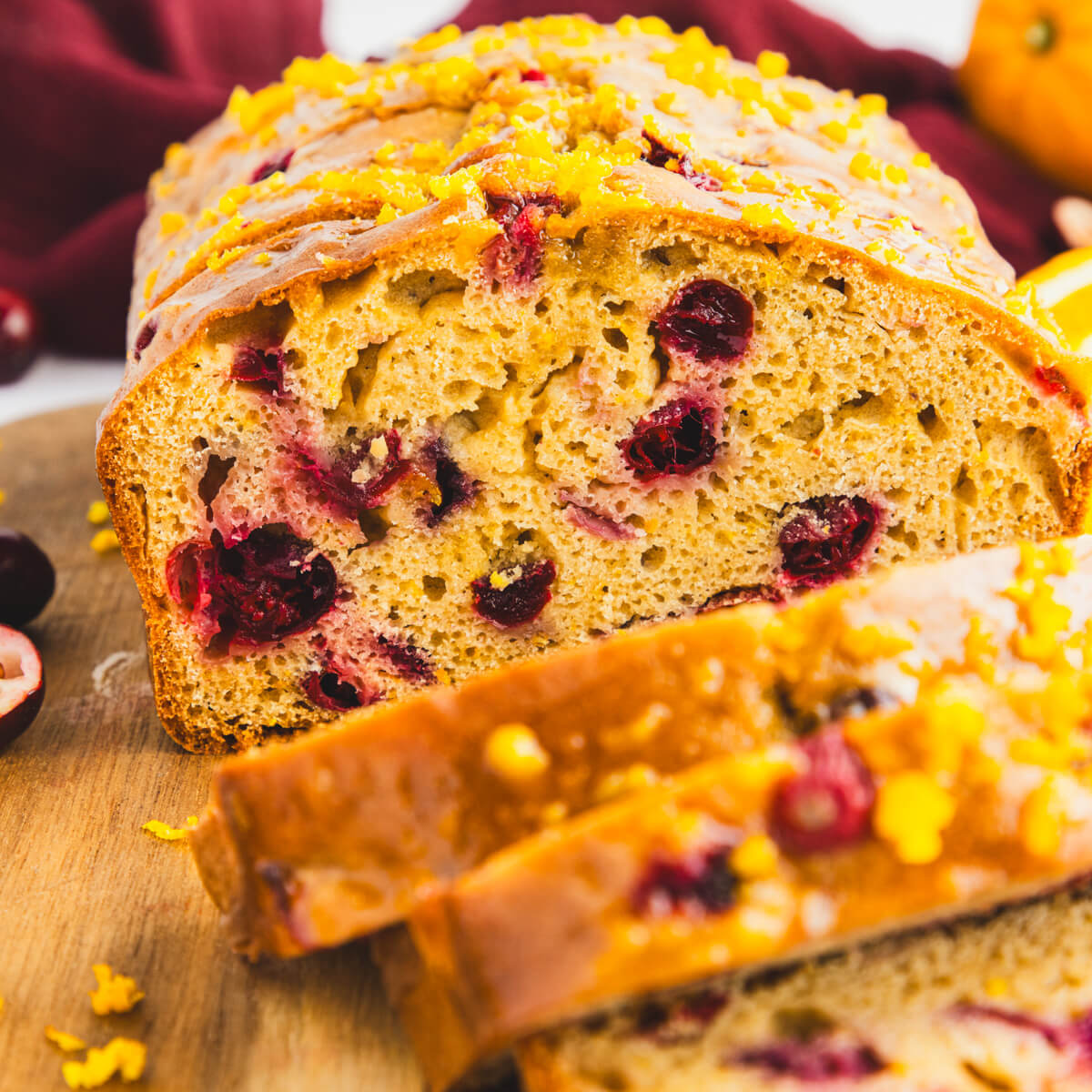 Cranberry Orange Loaf - Dish 'n' the Kitchen
