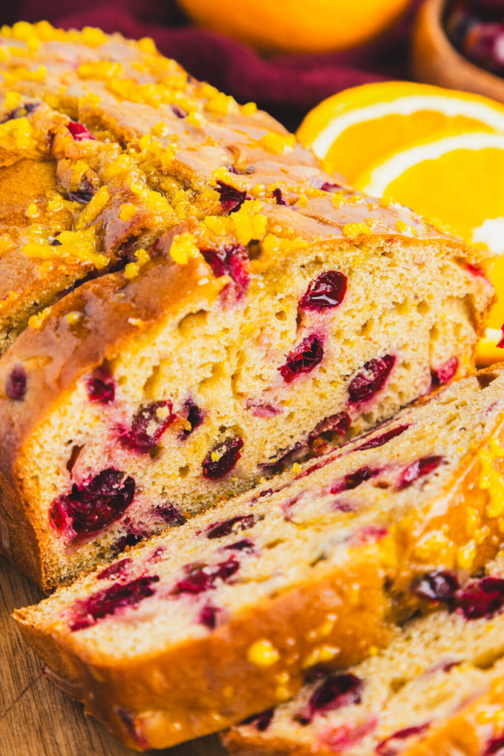Cranberry Orange Loaf - Dish 'n' the Kitchen